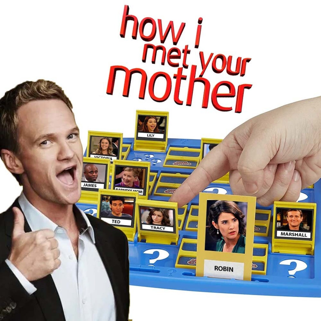 How I Met Your Mother Guess Who Game | INSTANT DOWLOAD | Customized ...