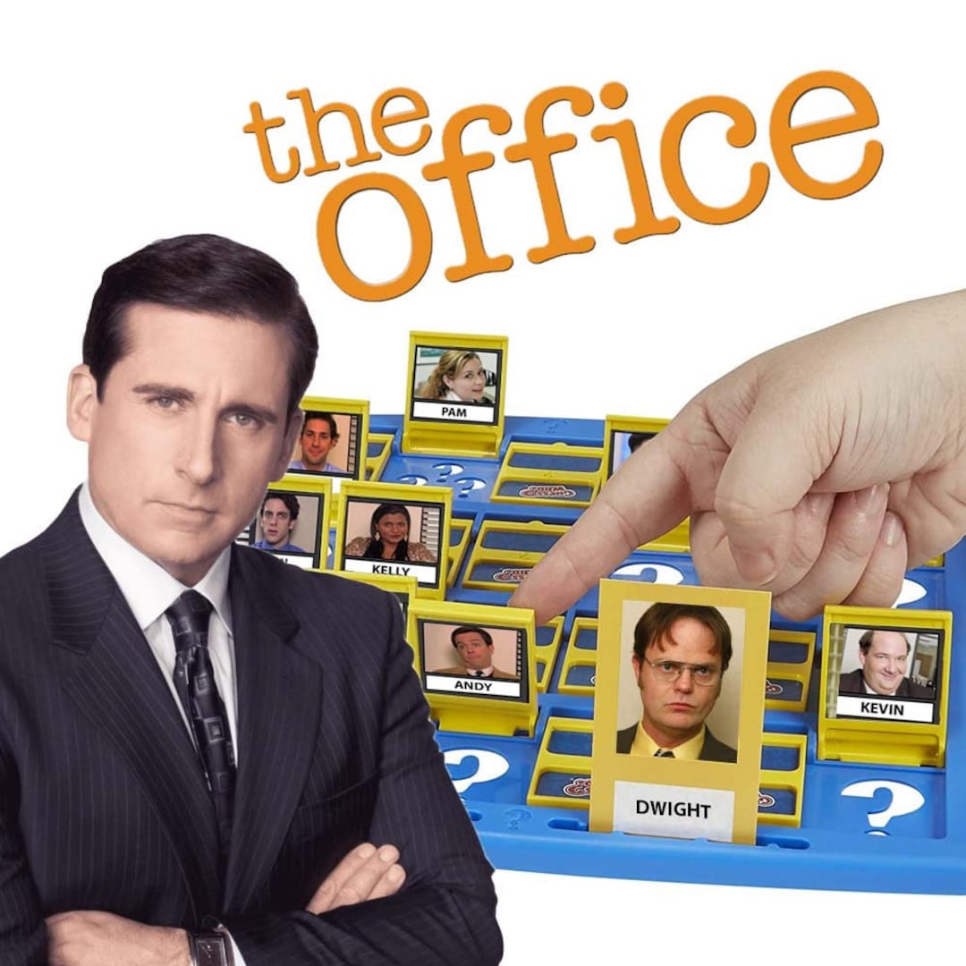 The Office Guess Who Game | INSTANT DOWLOAD | Customized Digital Print ...