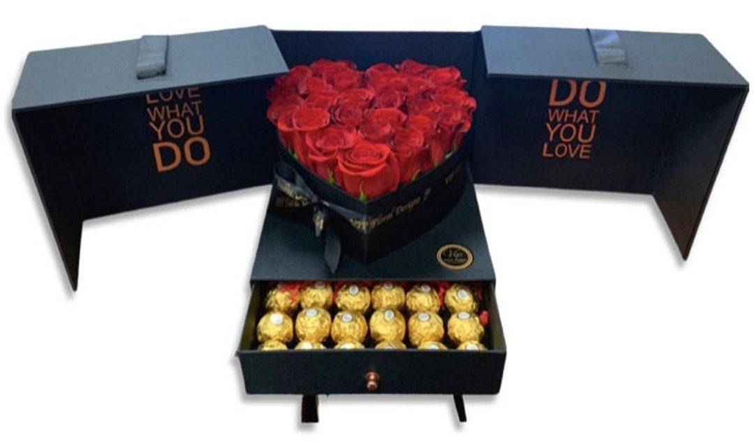 Preserved Rose Box - Etsy