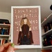 Elizabeth Bennet Matte Sticker Pride and Prejudice - Etsy