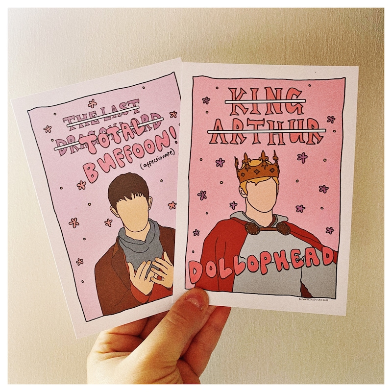 Bbc Merlin Prints - Etsy UK