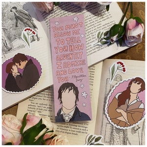 Elizabeth Bennet Matte Sticker Pride and Prejudice - Etsy