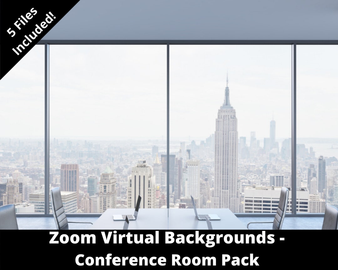 Zoom Virtual Backgrounds Conference Room - Etsy Portugal