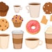 Coffee Break Digital Clip Art Coffee Clipart Coffee PNG Coffee Pause ...