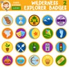 Wilderness Explorer Badges Clipart Badges Clipart Scout Clipart Camping ...
