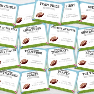 Editable Football Award Certificates, Award Ceremony Certificates ...