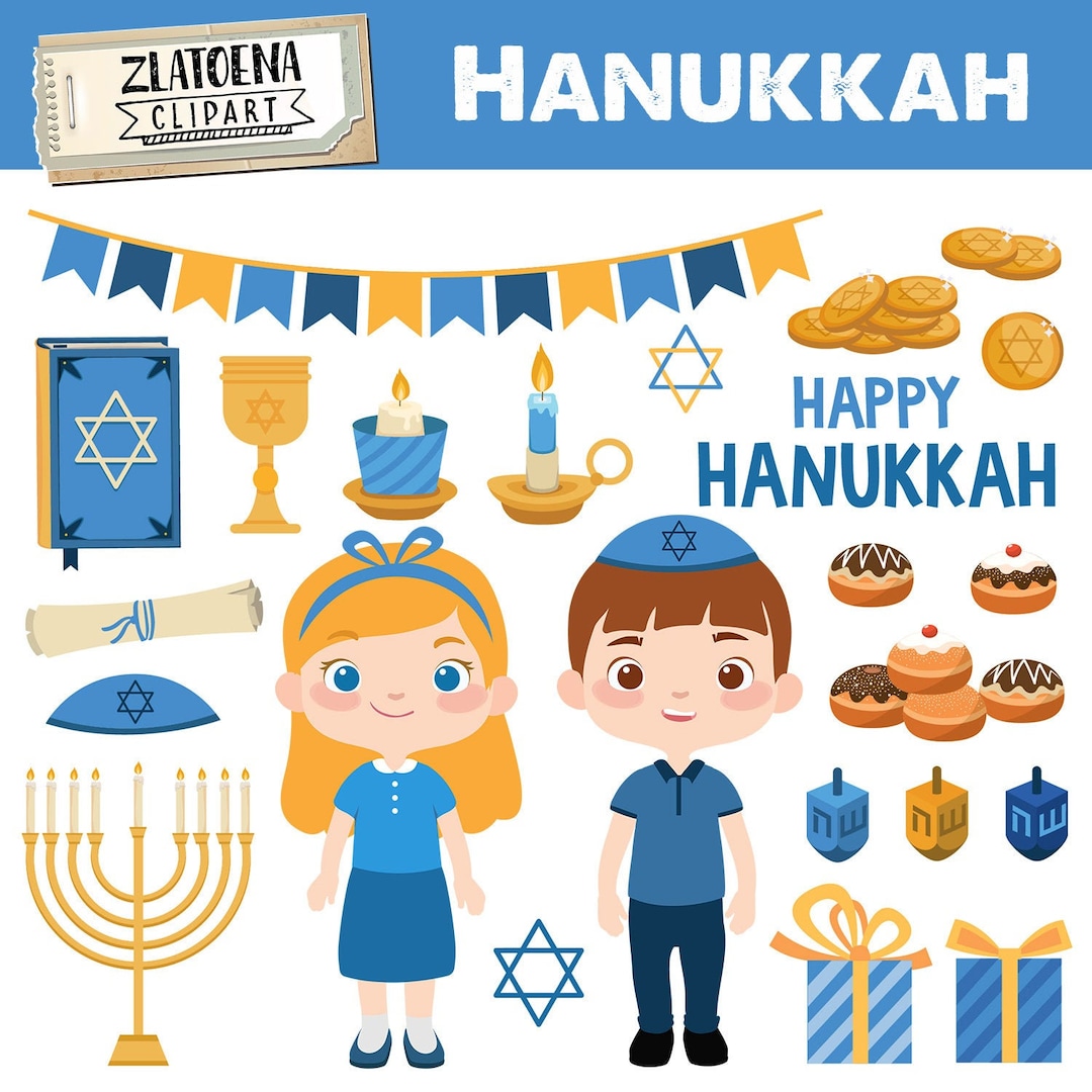 Hanukkah Clipart Hanukkah Graphics Chanukah Clipart Jewish Clipart ...