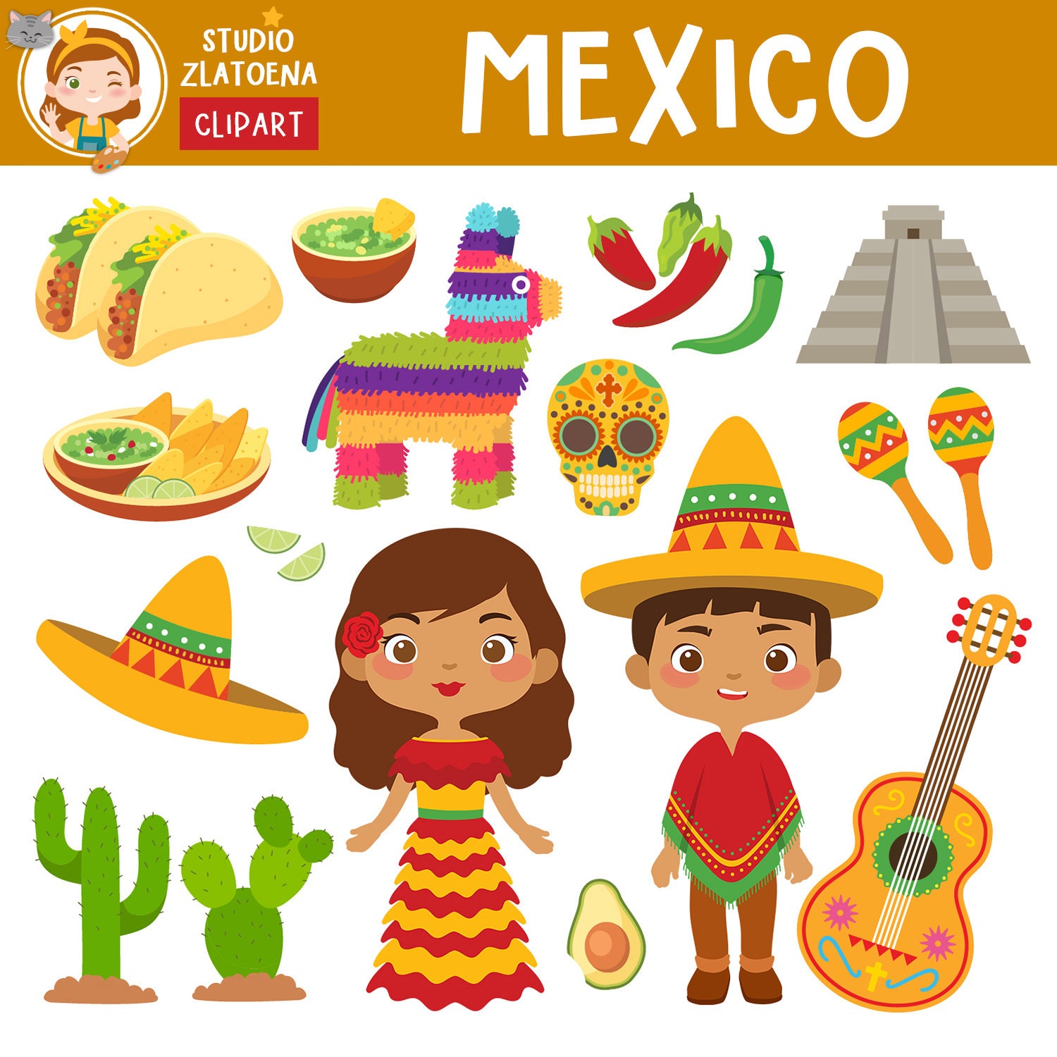 Mexican Clip Art For Teachers