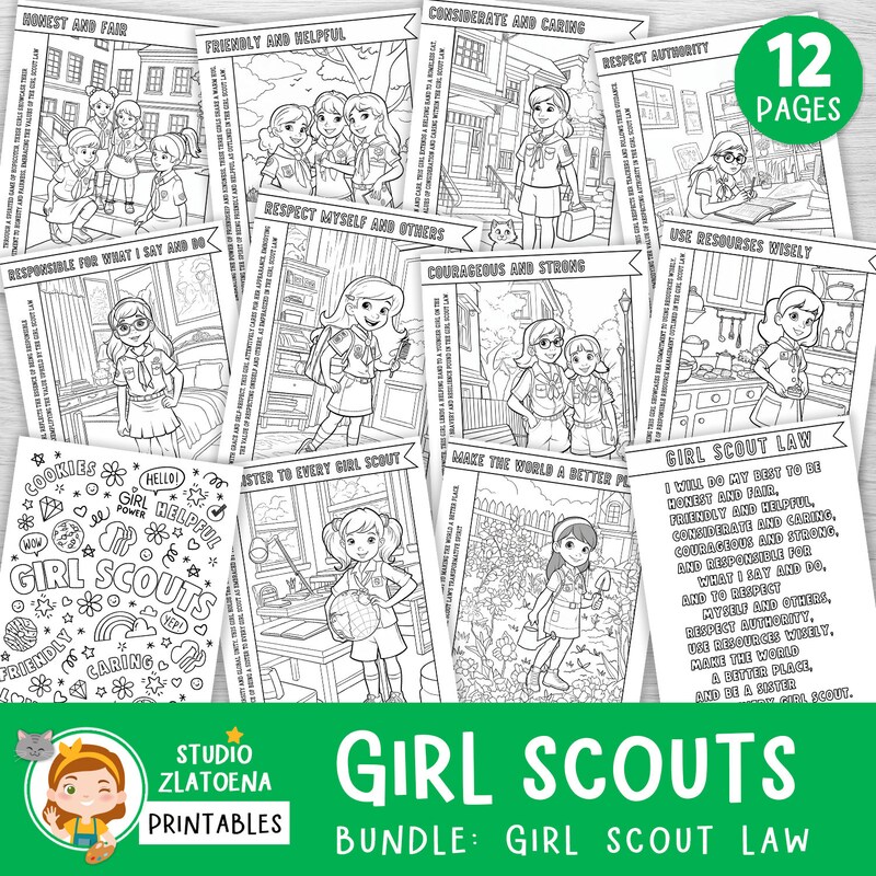 Girl Scout Law - Etsy