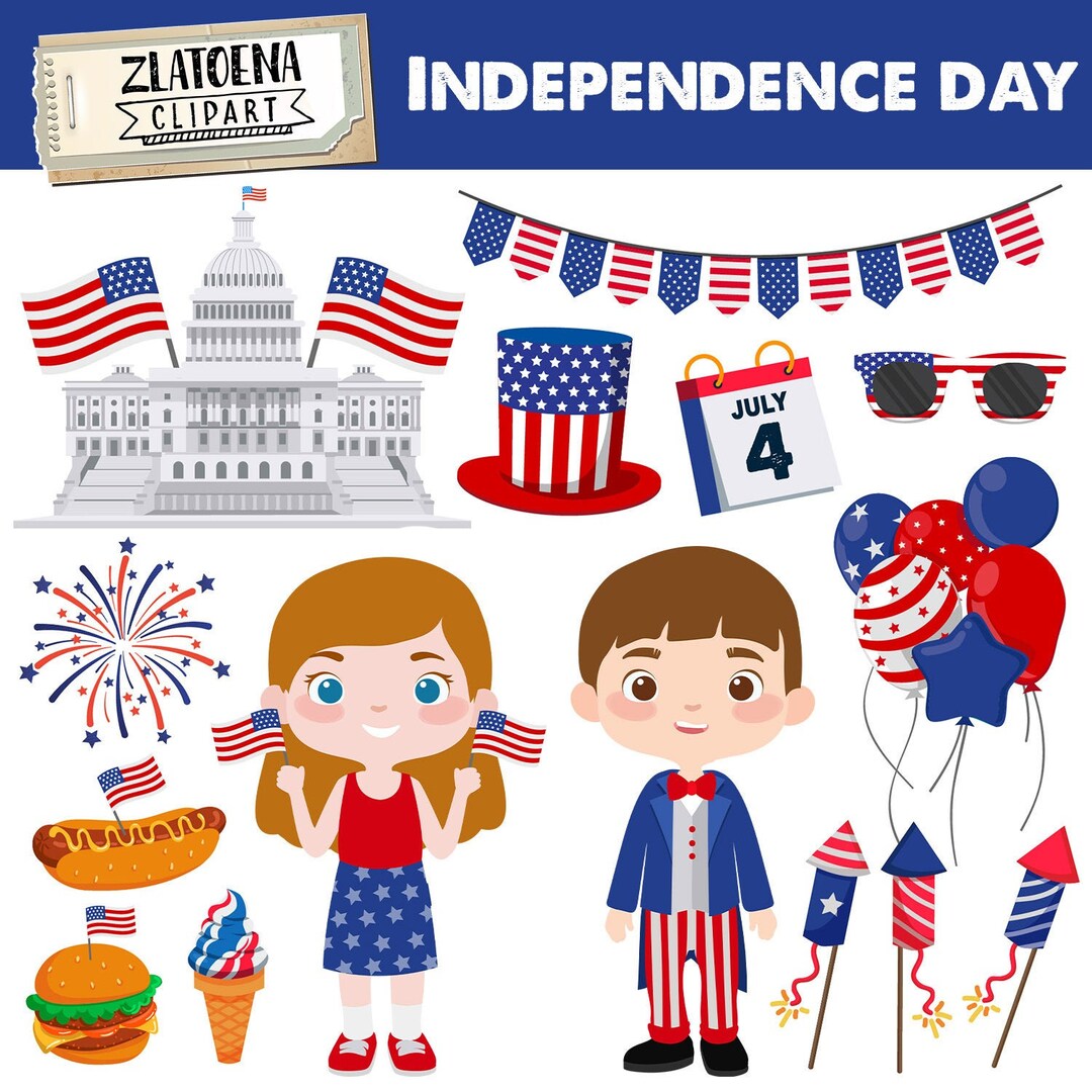 Independence Day Clipart 4th of July Clipart Independence Graphics ...