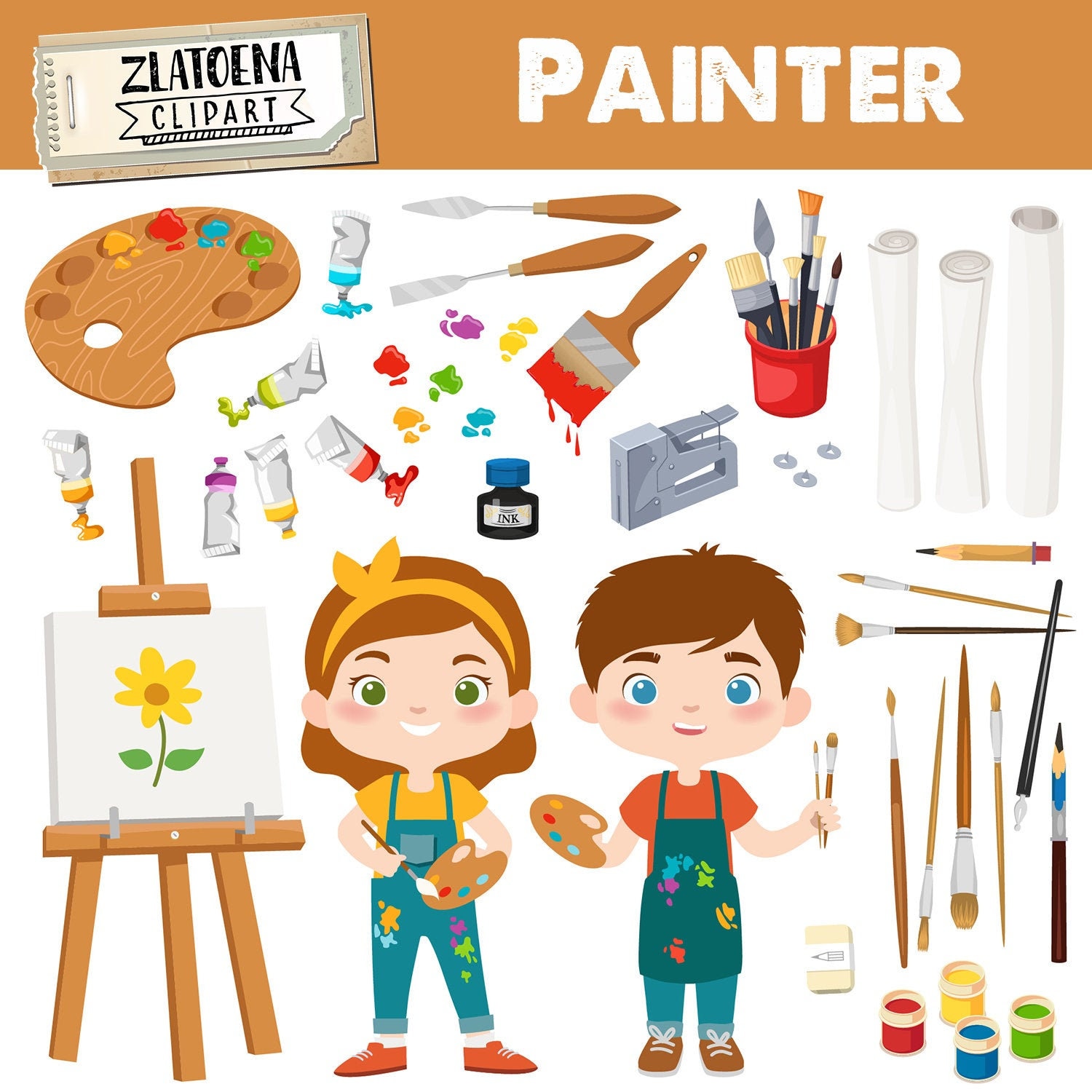 Painter Clip Art