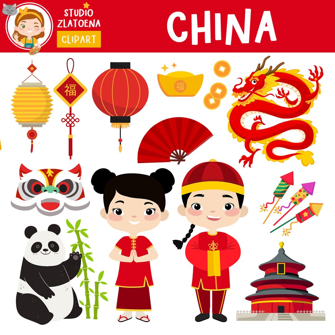 Chinese Clipart Asian Clip Art Chinese Princess Clipart Lantern ...
