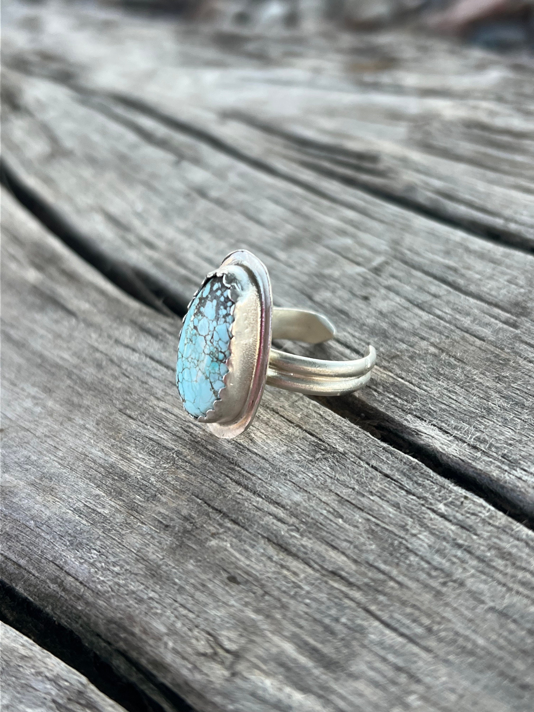 Natural Turquoise Ring - Etsy