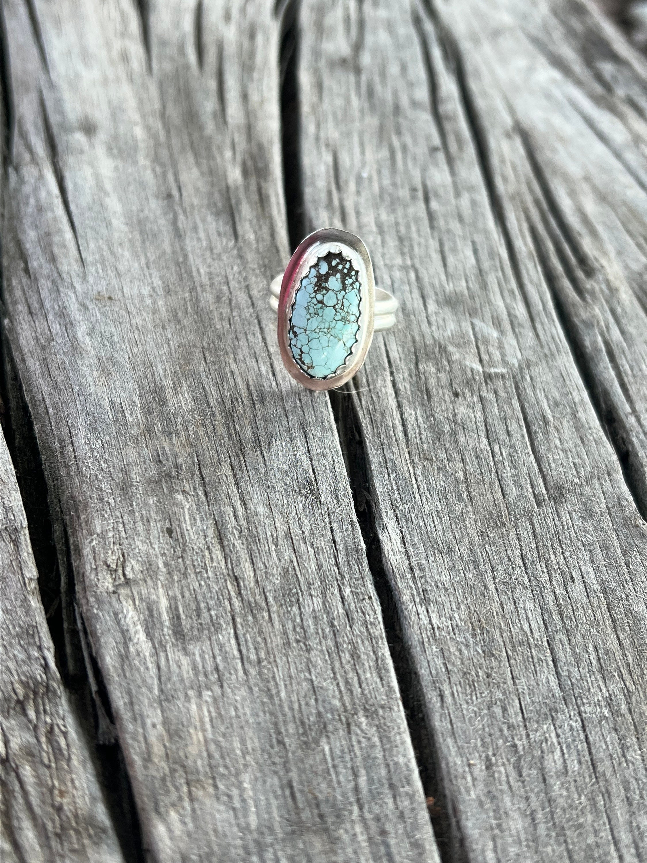 Natural Turquoise Ring - Etsy