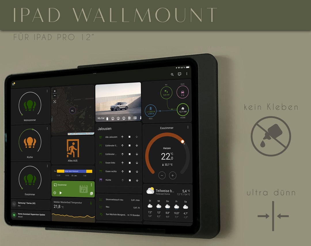 IPad Pro Wandhalterung Design Wandhalterung Tablet Wall Mount ...