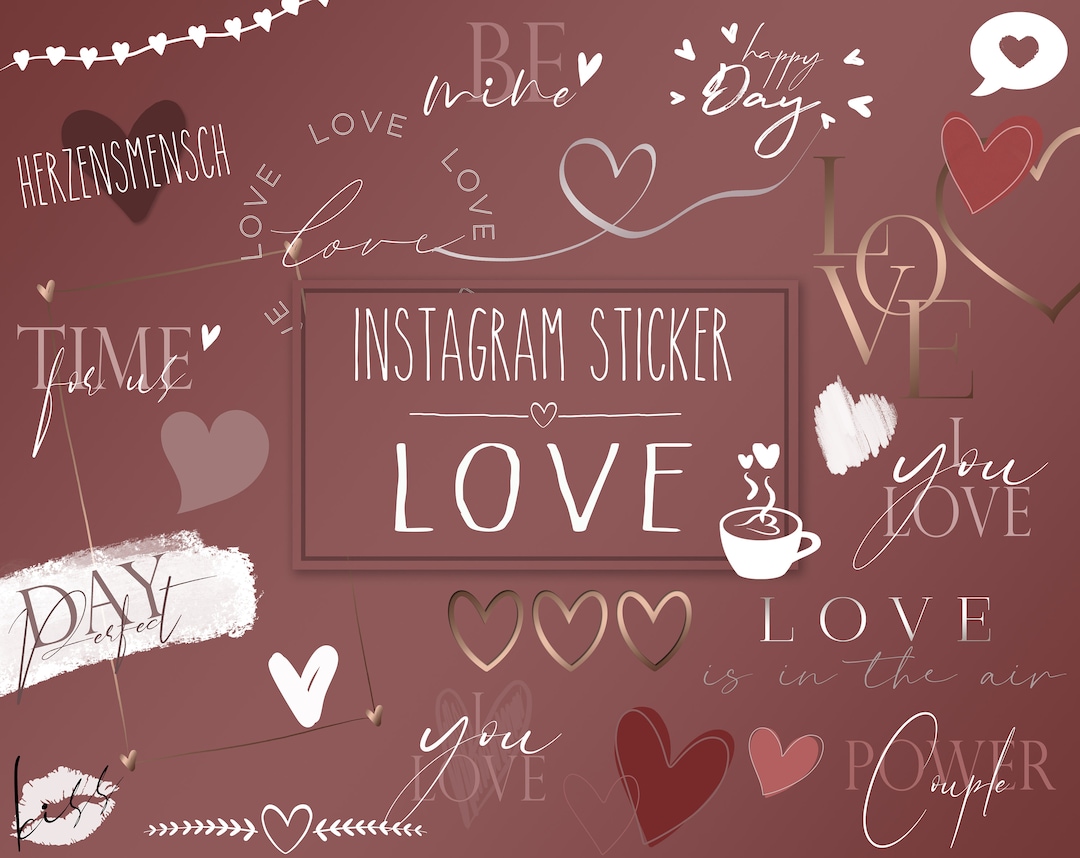 150+ Instagram Sticker Love | Couple | Instagram Story Sticker Family ...