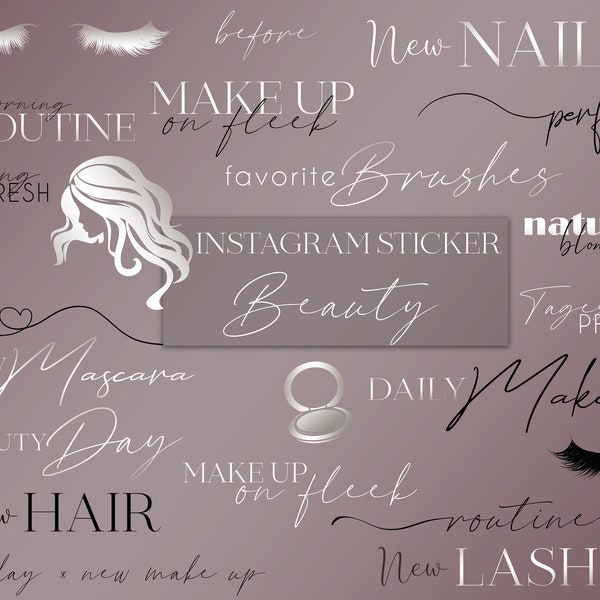 Beauty Wall Sticker - Etsy