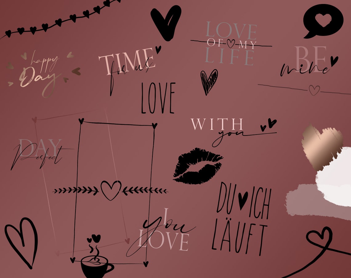 150 Instagram Sticker Love Couple Instagram Story Sticker | Etsy