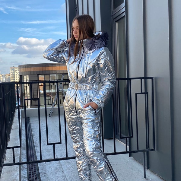Fur Ski Suit - Etsy UK
