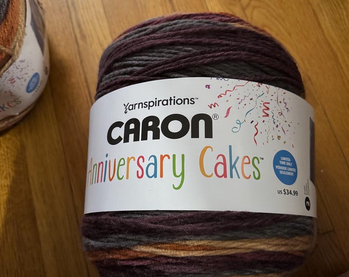 Caron Anniversary Cake - Chocolate Fountain Colorway - Etsy