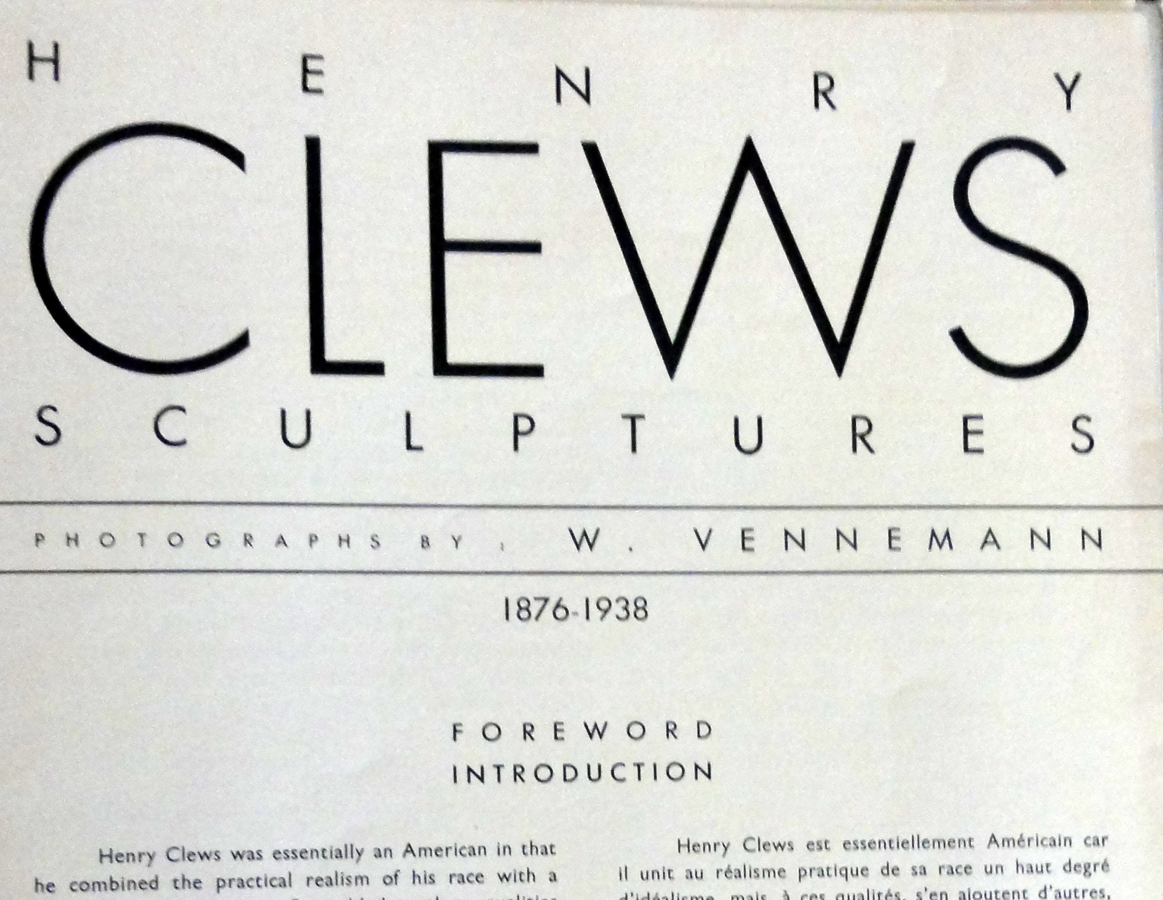 Henry Clews Sculptures - Portfolio of 16 Black and White Photos 1876 ...