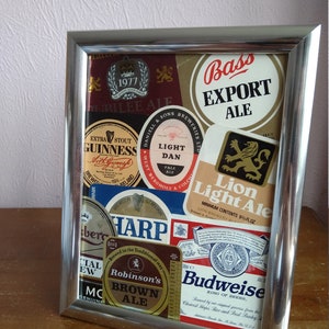 Beer Label Collage - UK and Global Beers (vintage & Contemporary) - Etsy UK