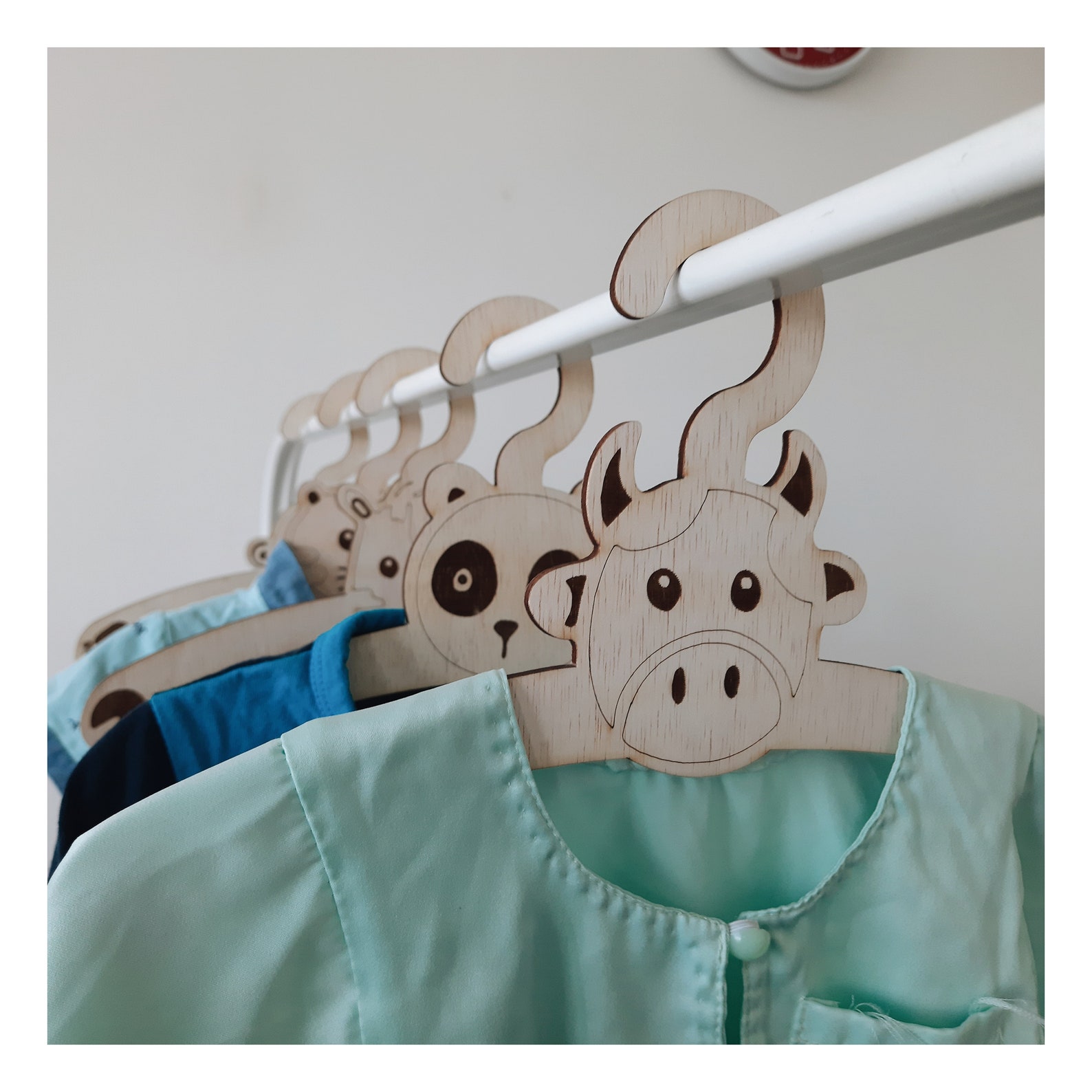 Kids Hanger 5 Super Cute Animal Designs Svg / Pdf / Eps / - Etsy