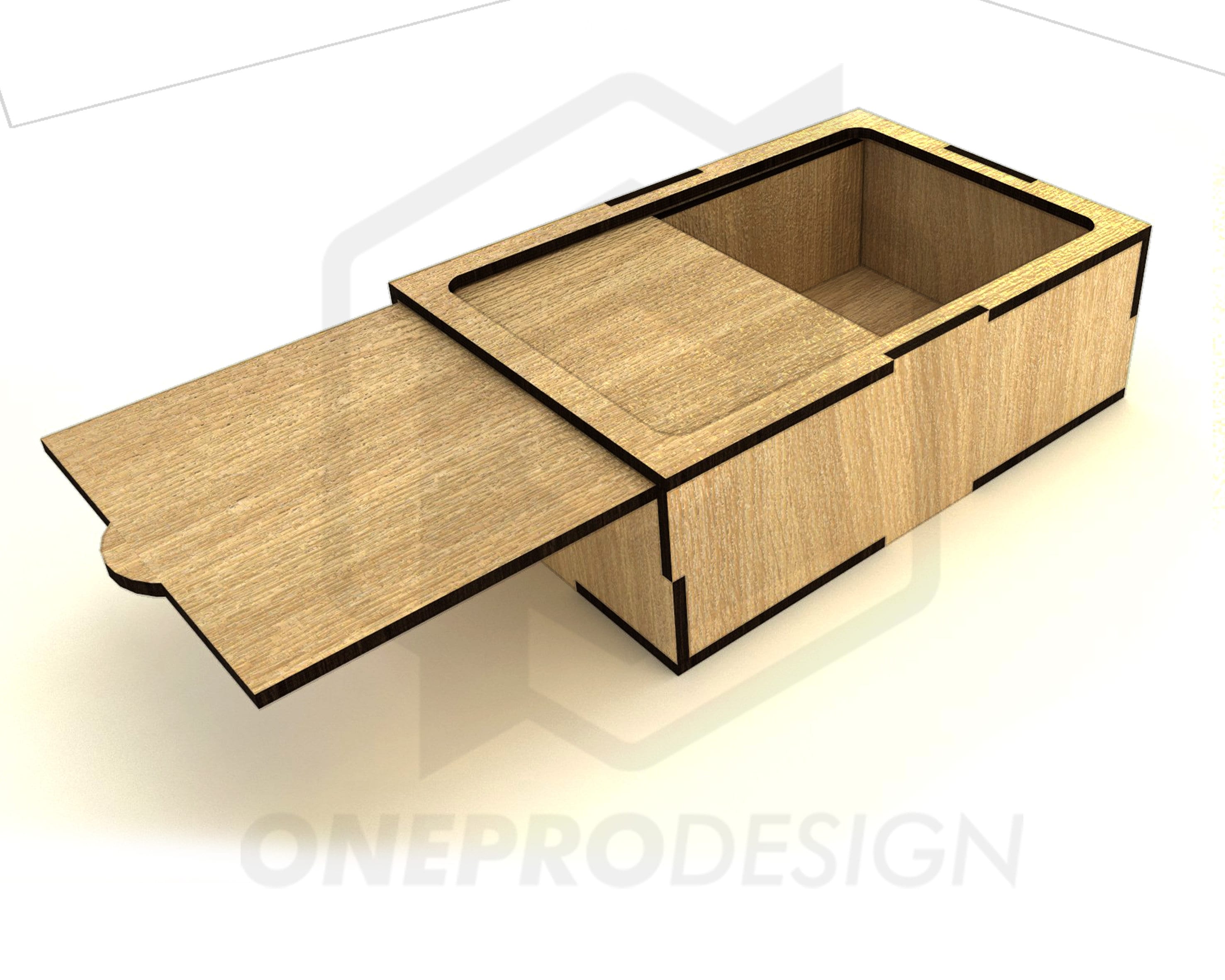 Boxes With Slide Lid 5 Different Size for 1/8 or 3.1mm | Etsy