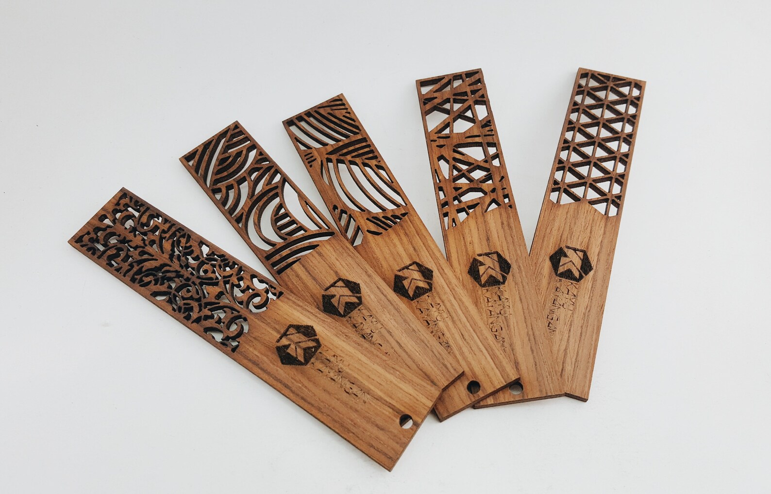 Bookmarks 5 Design 16cm X 3.2cm Svg / Pdf / Eps / Dxf | Etsy