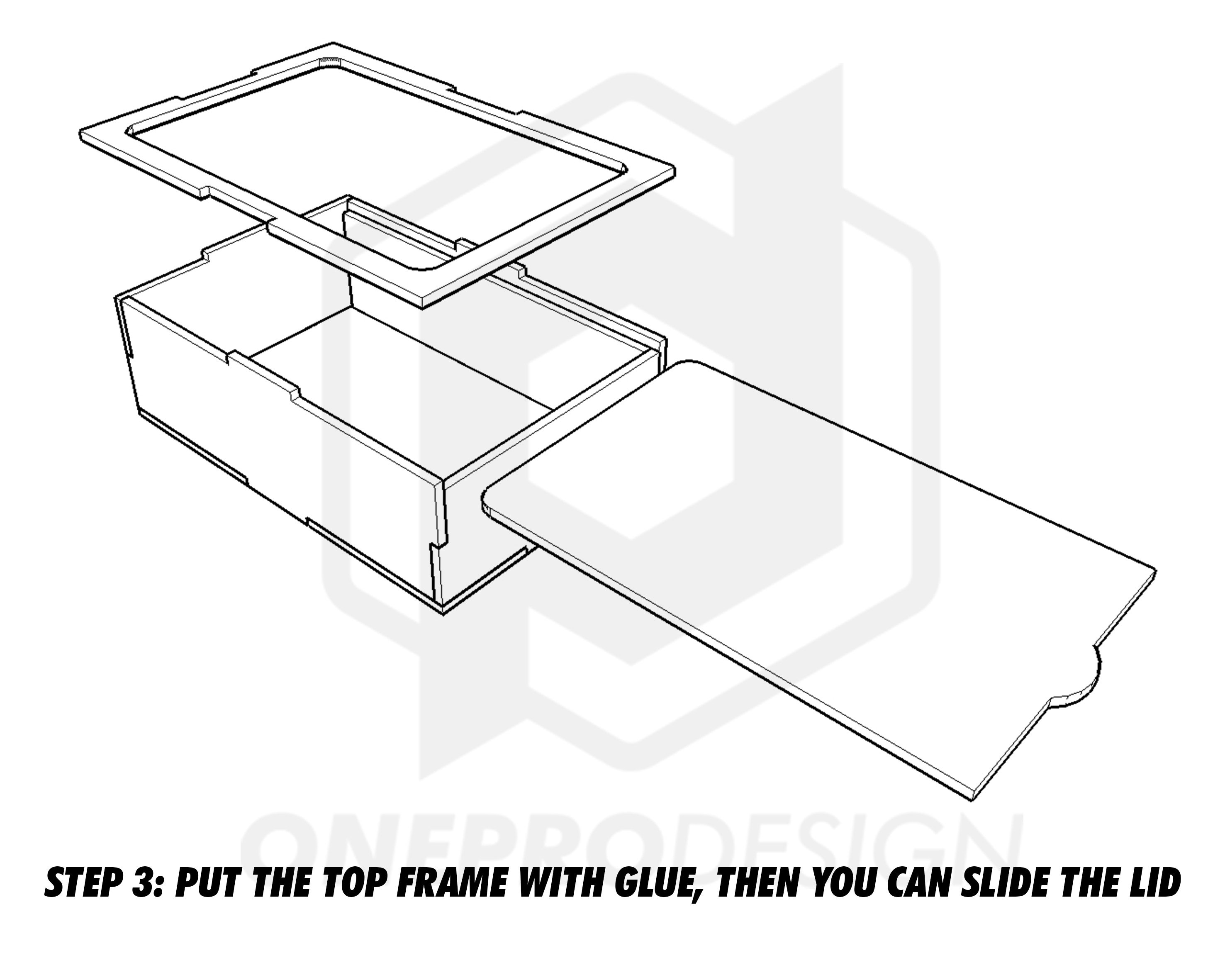 Boxes With Slide Lid 5 Different Size for 1/8 or 3.1mm | Etsy
