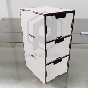 Mini Drawer - Svg / Pdf / Eps / Dxf Laser Cut File - Instant Download ...