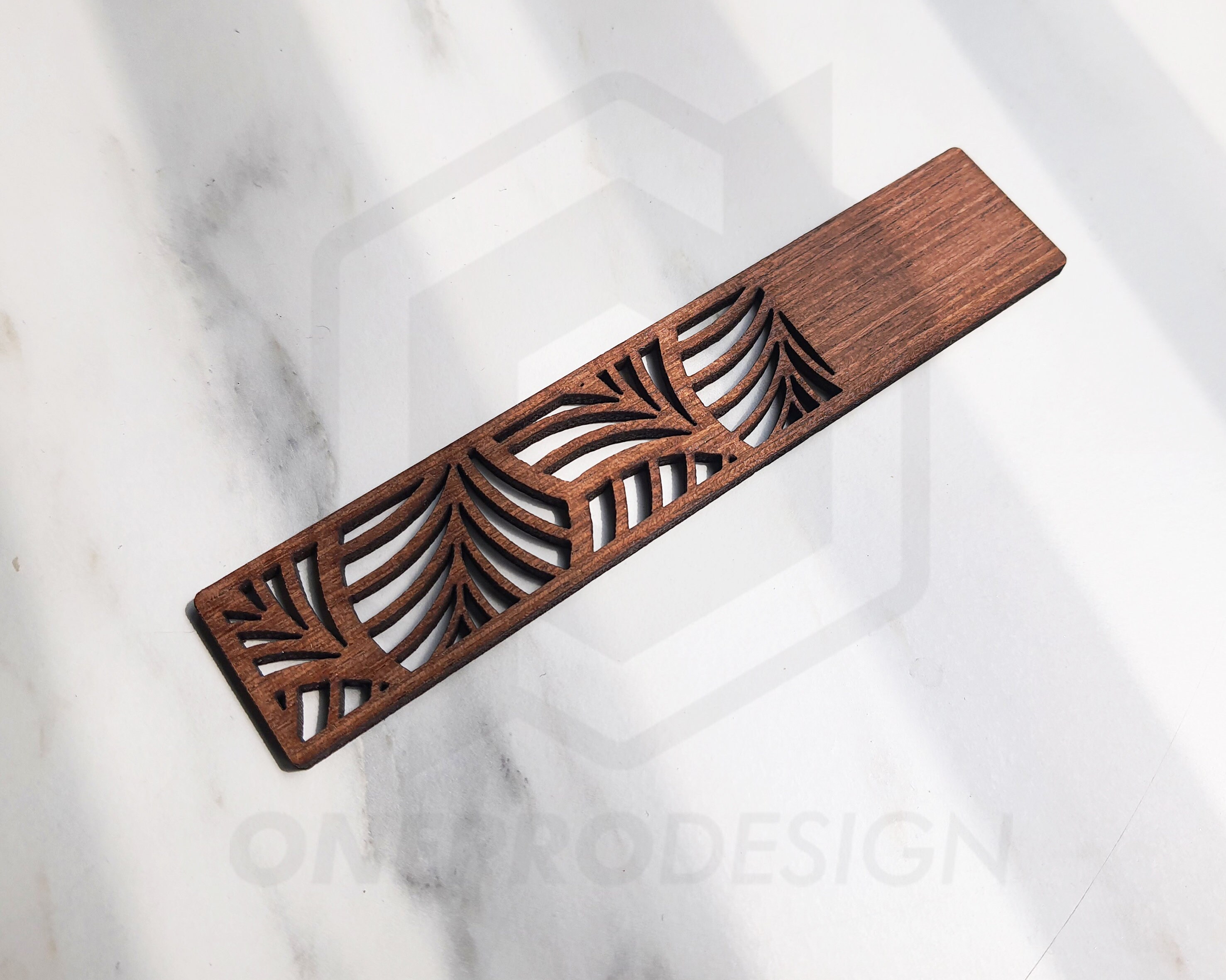 Bookmarks Leaf Pattern, 5 Designs - Svg / Pdf / Eps / Dxf Laser Cut ...