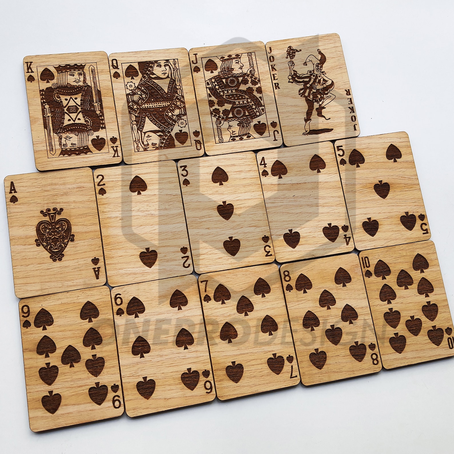 Card Games/poker Card Svg / Pdf / Eps / Dxf Laser Cut File - Etsy Canada