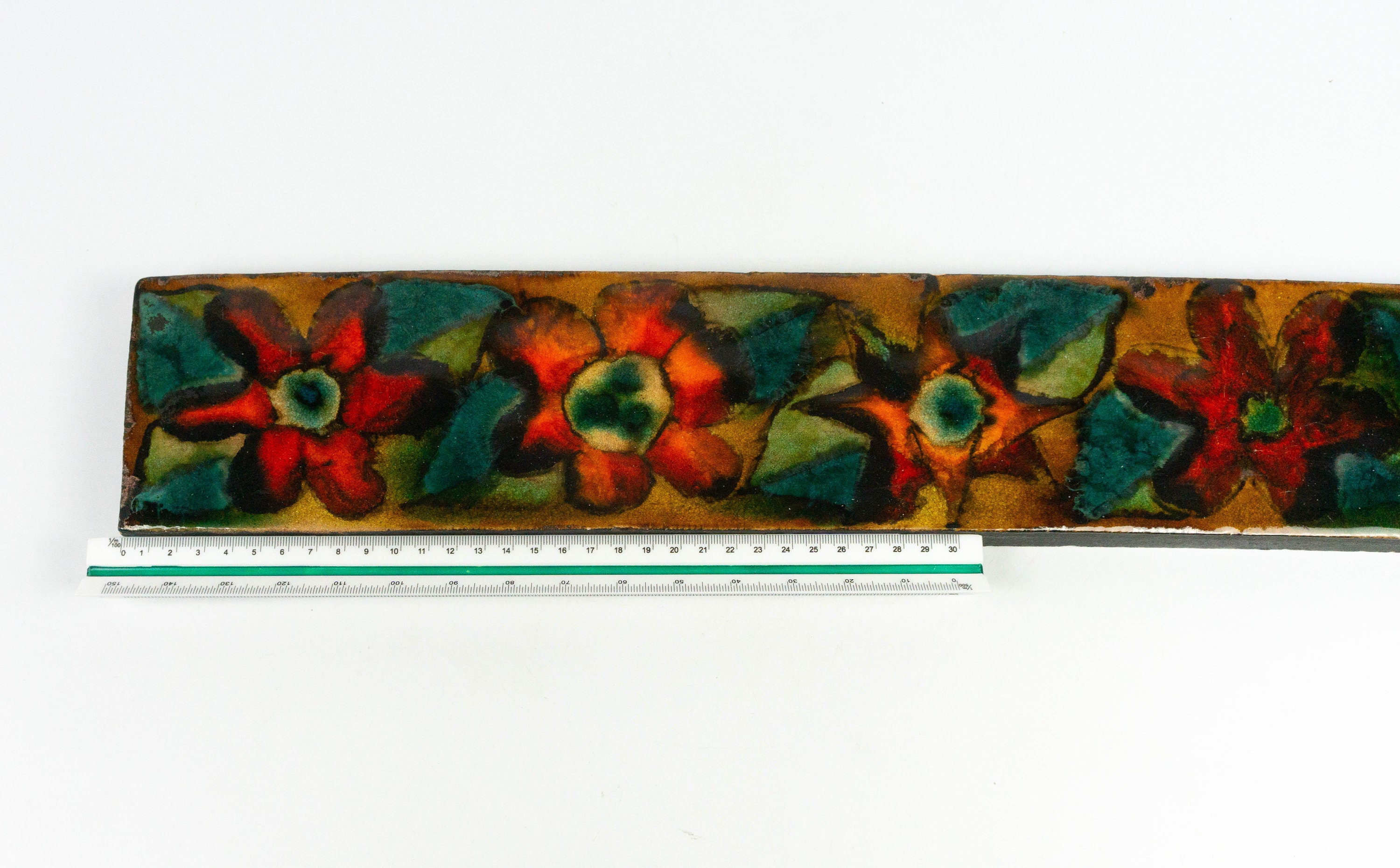 Wall Plaque by Ruscha, Oblong, Vintage, 1960s, With Smooth Surface ...
