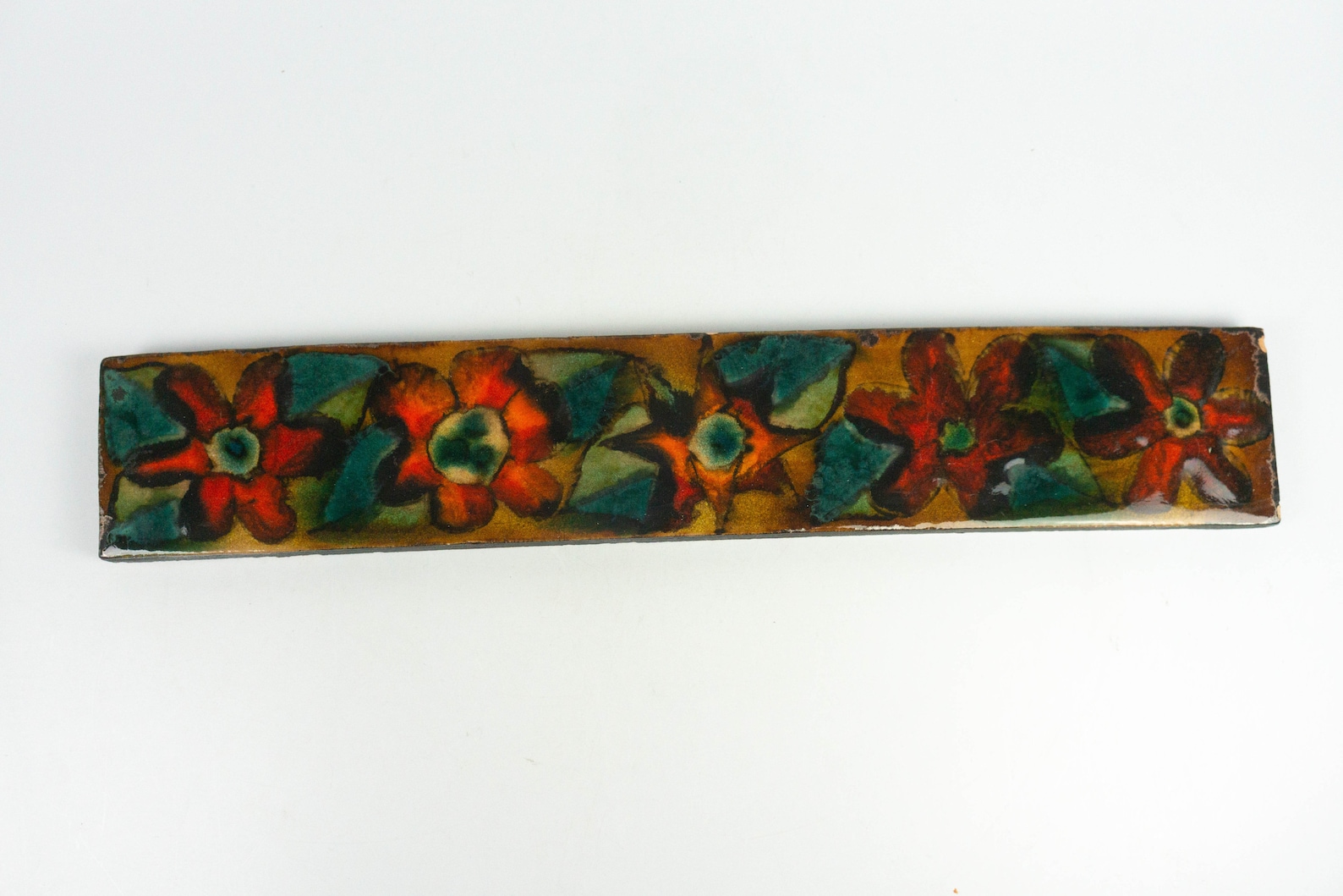 Wall Plaque by Ruscha, Oblong, Vintage, 1960s, With Smooth Surface ...