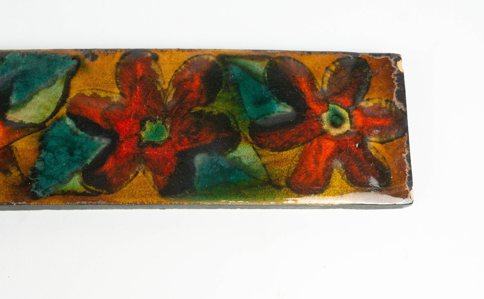 Wall Plaque by Ruscha, Oblong, Vintage, 1960s, With Smooth Surface ...