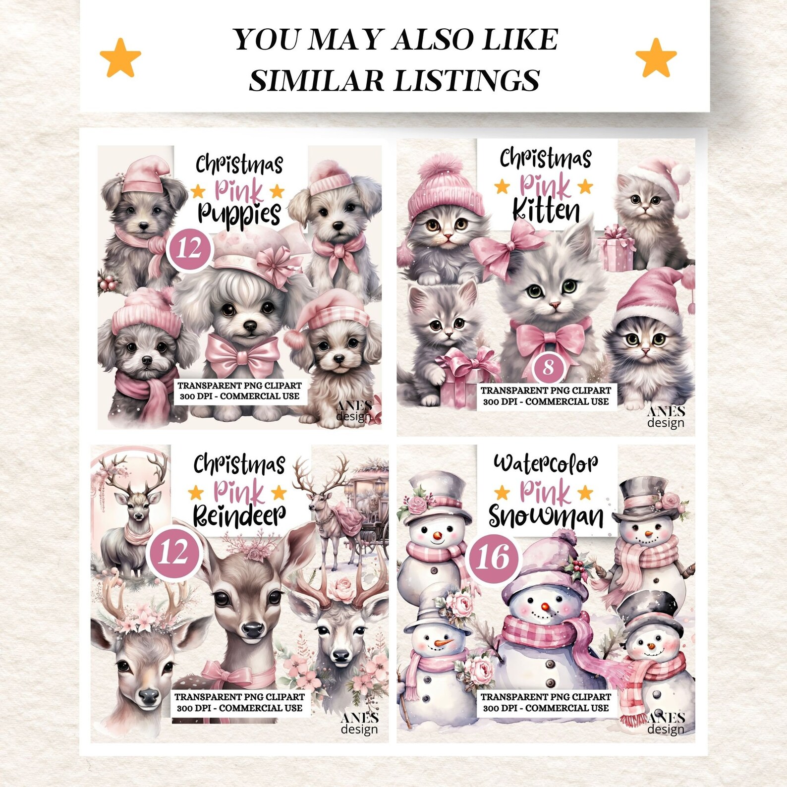 Pink Watercolor Snowman Clipart Bundle, Cute Snowman PNG, Christmas ...