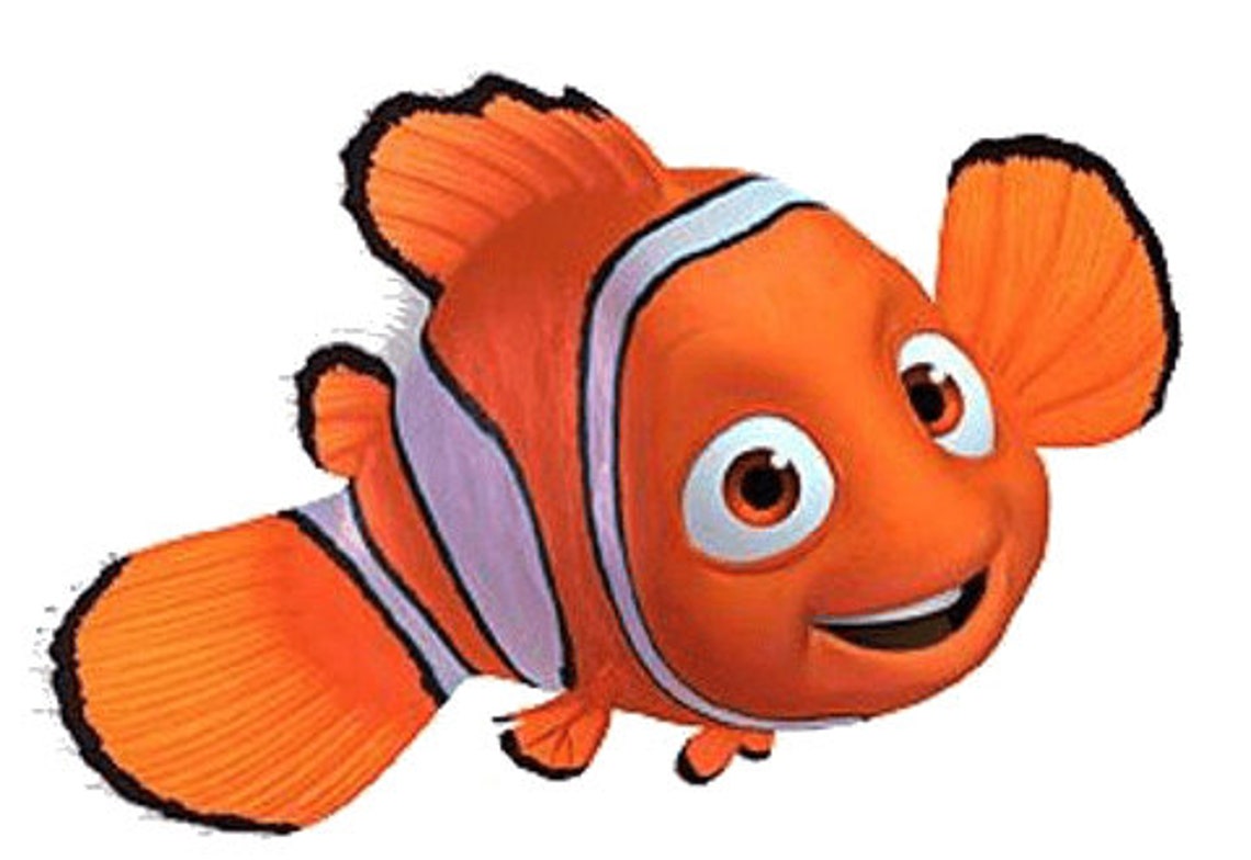 Nemo Cute Svg Cartoon PNG Nemo Fish Cute Png Eps Dxf | Etsy