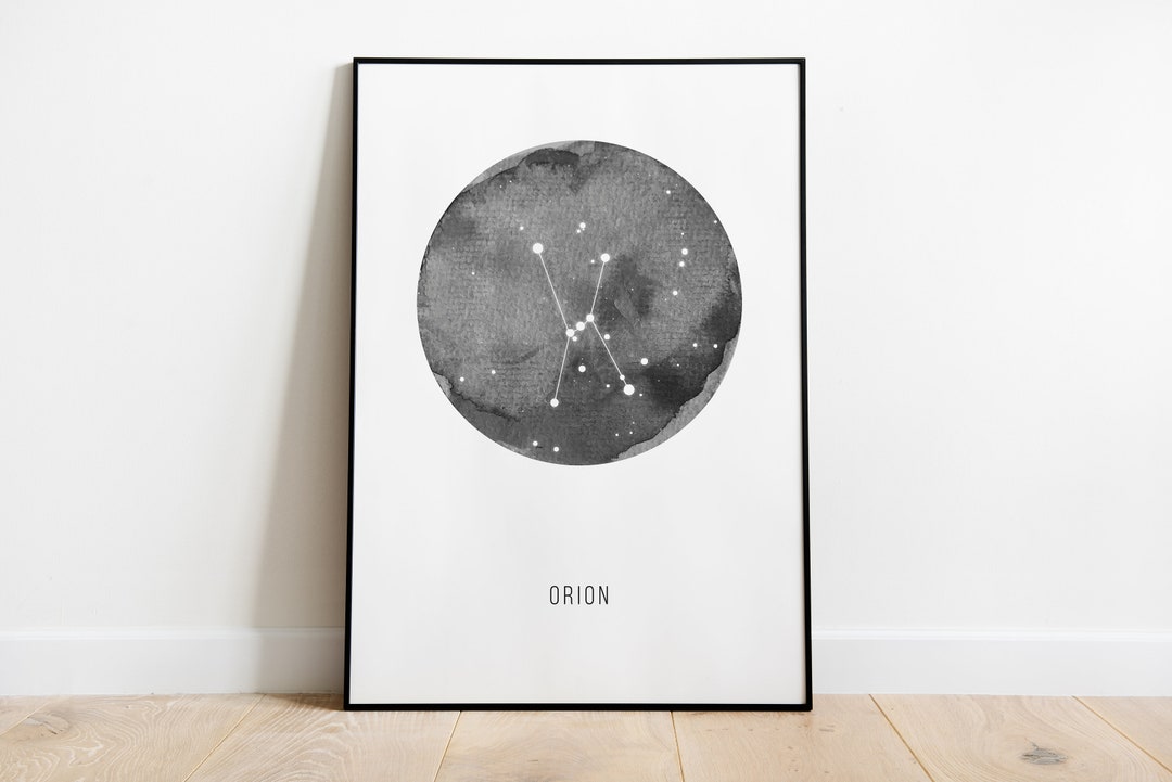 ORION – Constellation / Stars / Astronomy / Posters / Prints ...