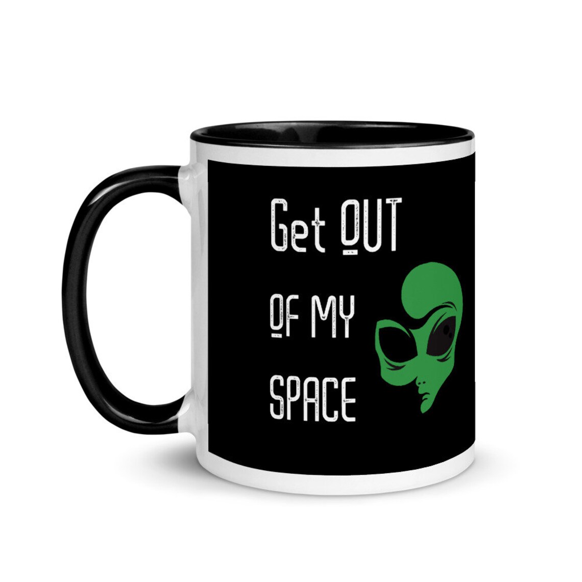 Funny Alien Sarcastic Space Coffee Mug /modern Office Mug - Etsy
