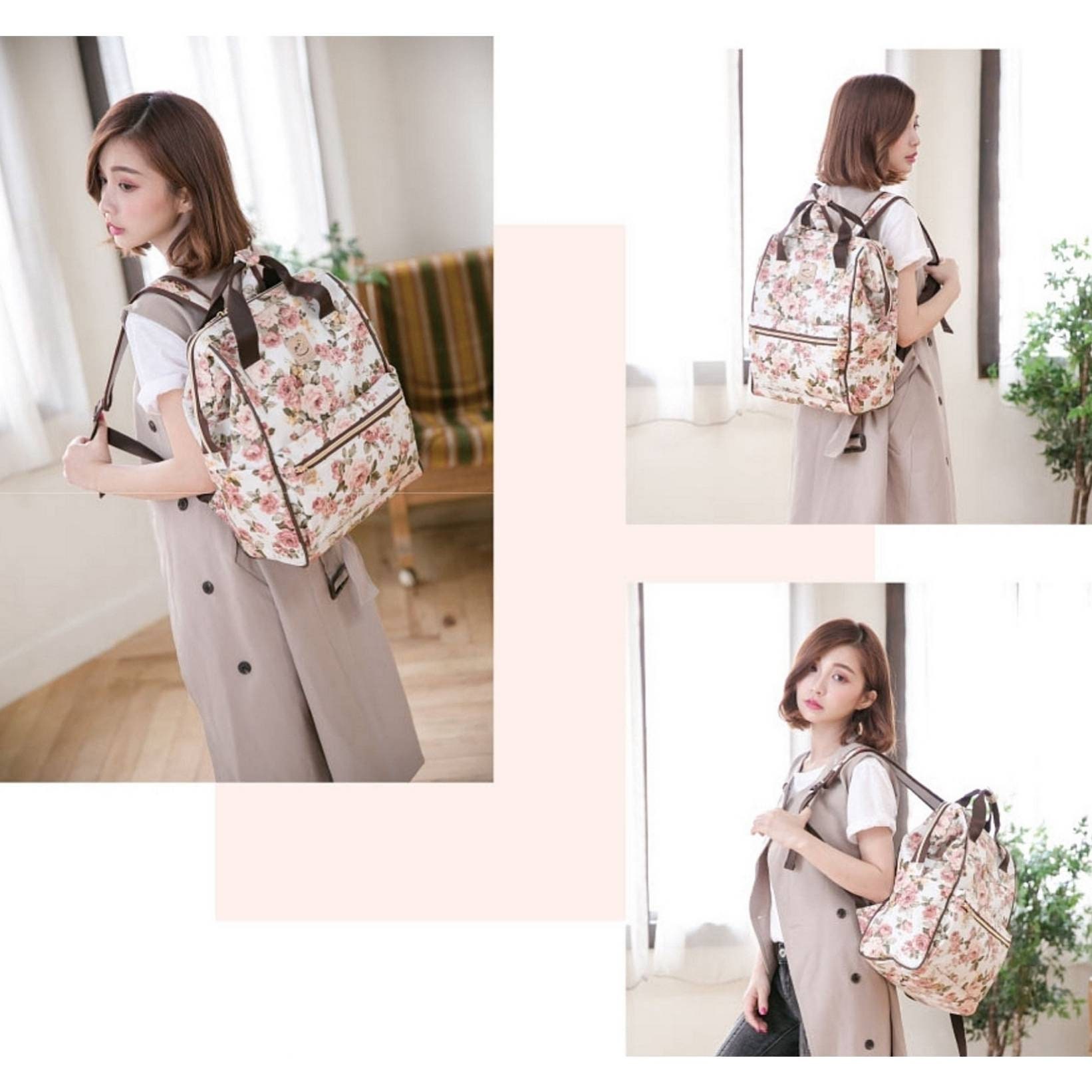 Waterproof Plaid Large Opening Backpack Perfect Gift for - Etsy