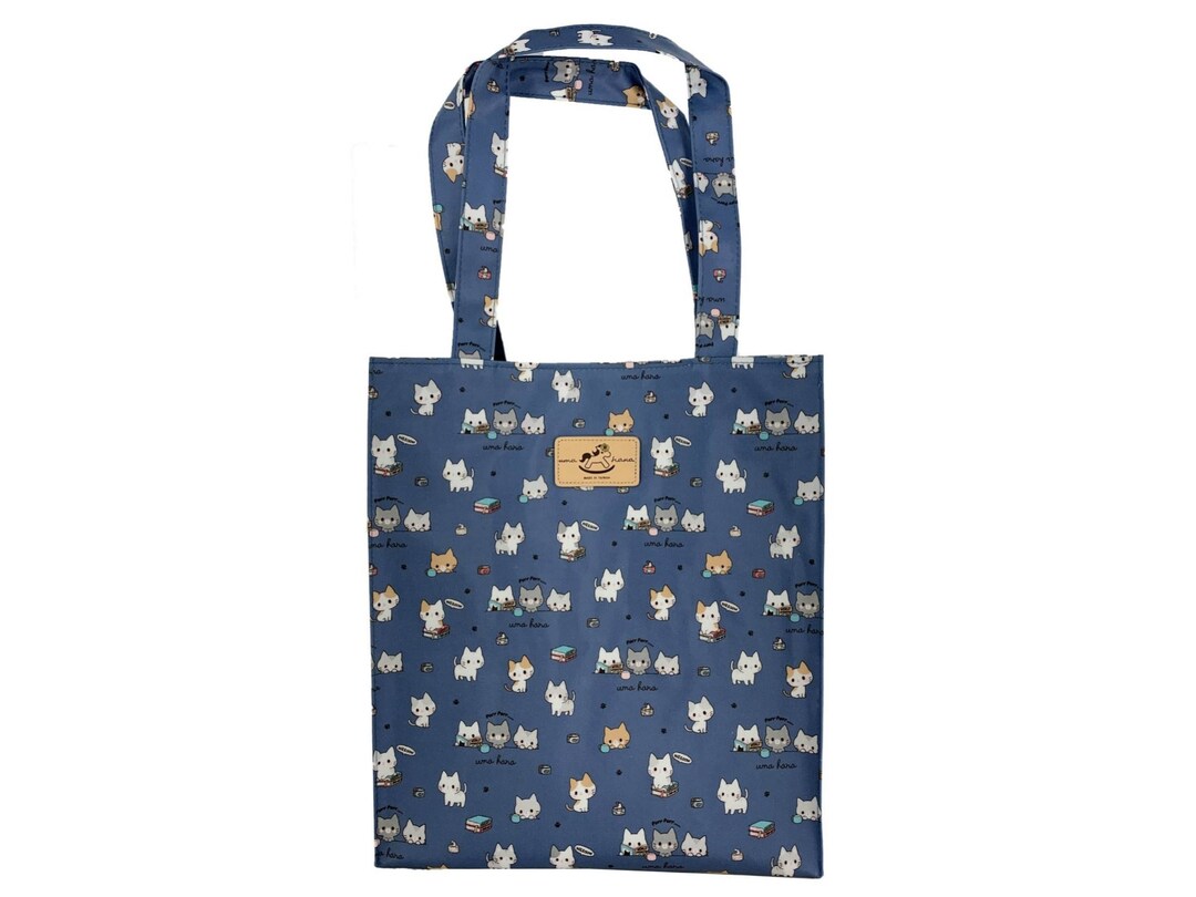 Meow Cat Waterproof Large Shoulder Tote Handbag, Cute Gift for Kitty ...