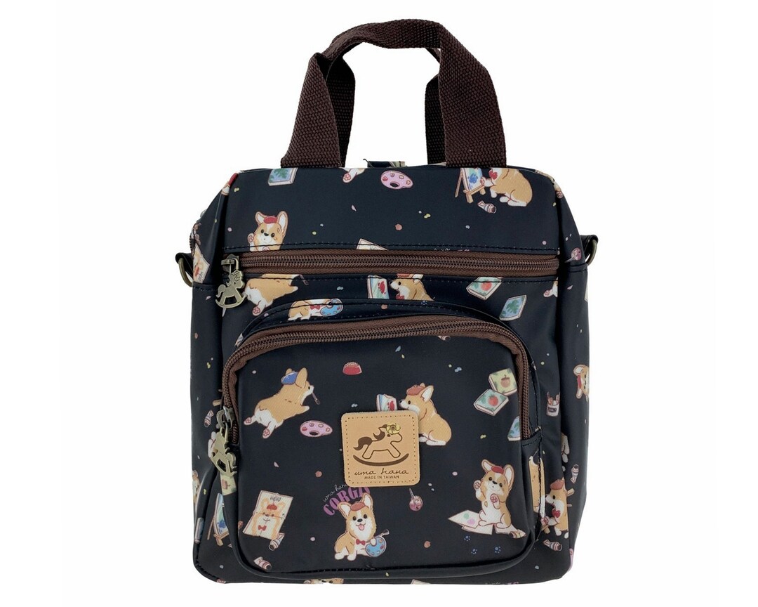 Corgi Bag, Cute Waterproof Convertible Purse, Multipurpose Everyday ...