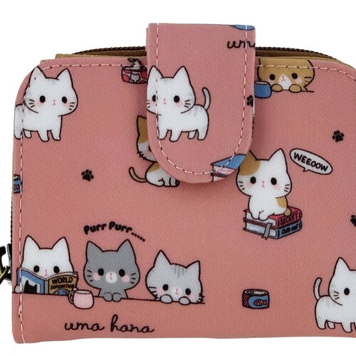Kawaii Cute Kitty Cat Wallet Neko Coin Purse Kawaii Coin - Etsy