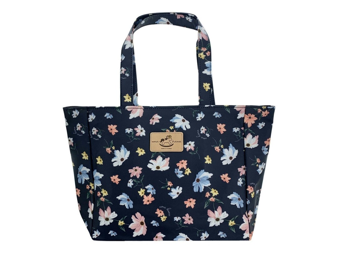 Floral Waterproof Medium Shoulder Tote Handbag, Cute Gift for Nature ...