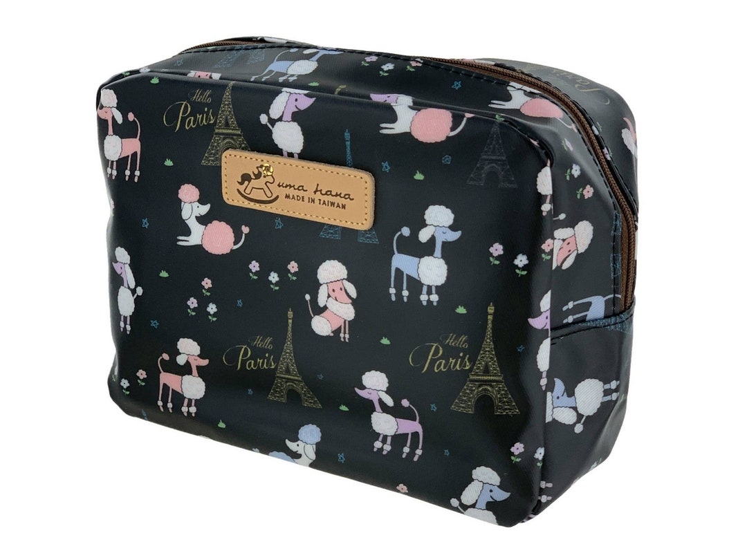 Waterproof Poodle Cube Makeup Cosmetic Bag, Cute Gift for Dog Lovers - Etsy