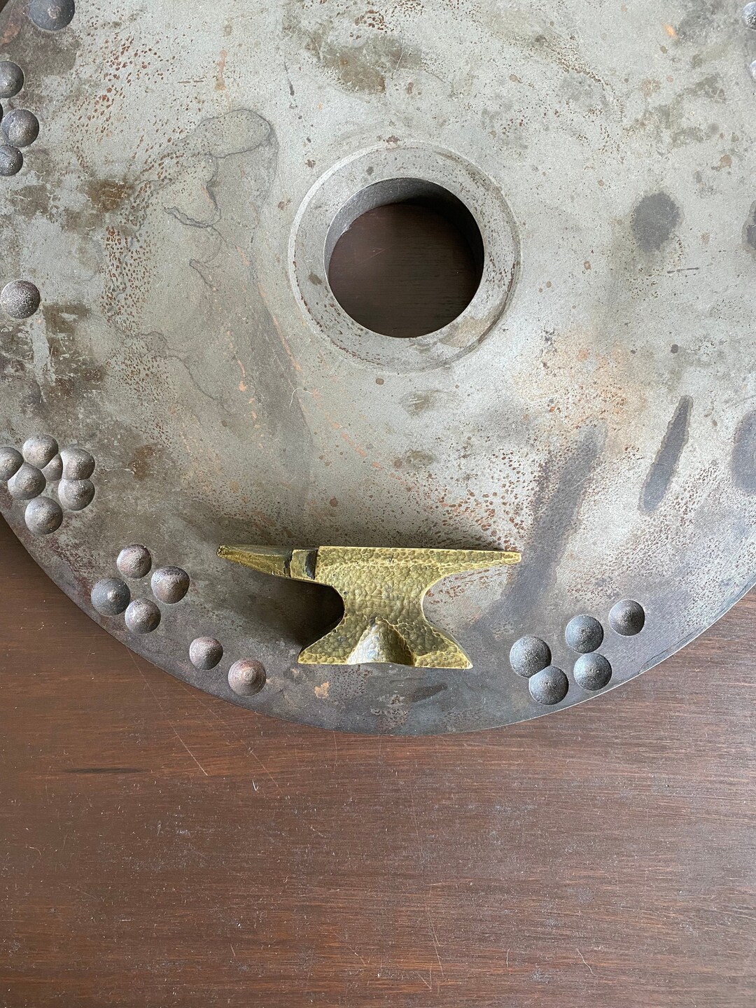 Vintage Miniature Bronze Jeweler’s Anvil, Miniature Anvil, Vintage ...