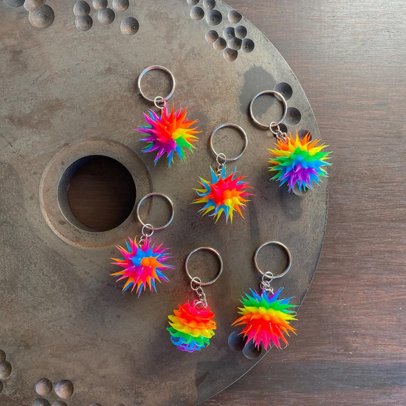 Key Ring Fidget - Etsy