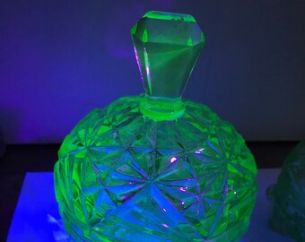 Rare Uranium Glass | Etsy