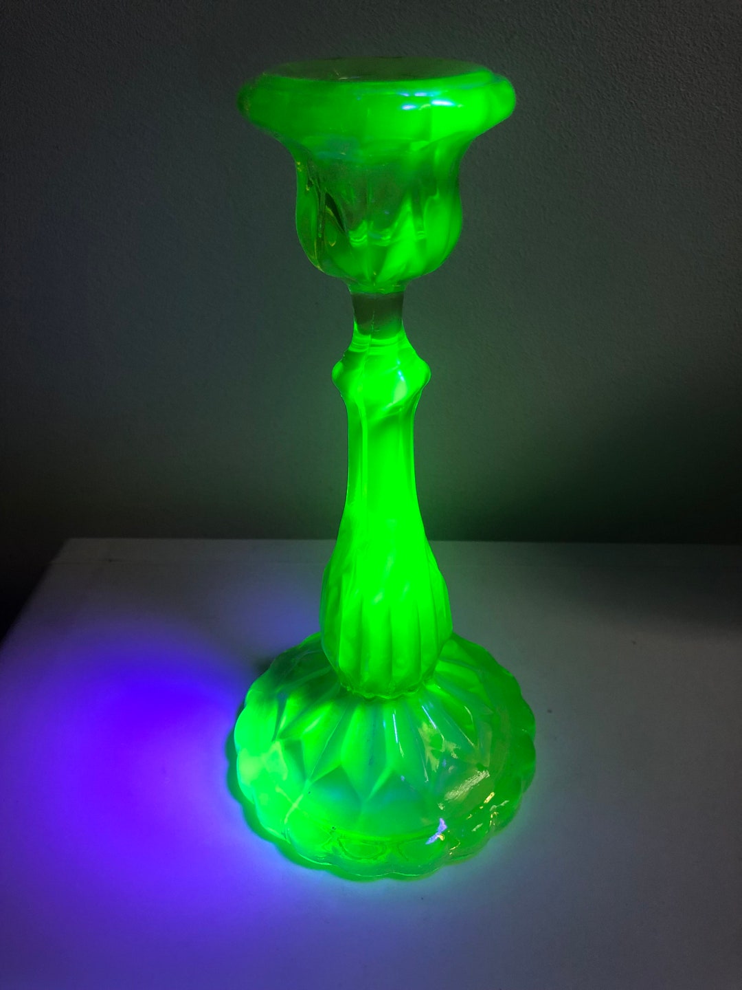 NEW LISTING: an Extra Rare Victorian Sowerby 8” Vaseline Uranium Glass ...